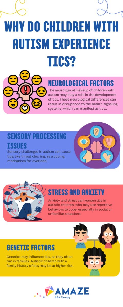 Autism and Tics: Understanding the Connection - Amaze ABA Therapy