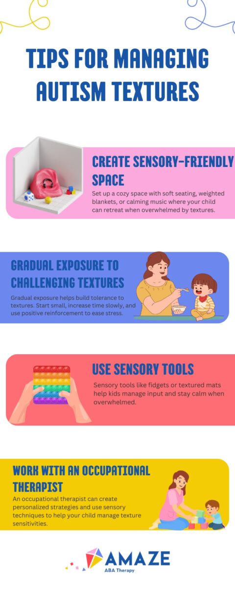 Understanding Sensory Textures in Autism - Amaze ABA Therapy